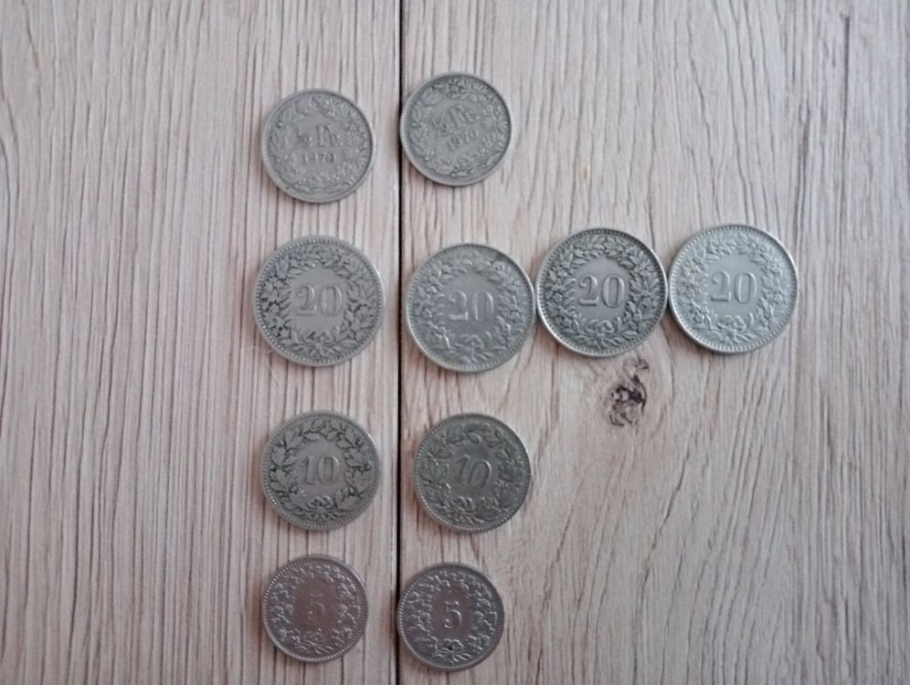 5 - 50 Rappen Münzen | Kaufen auf Ricardo