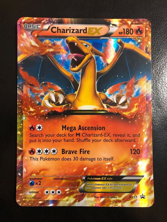 Charizard EX Promo XY17 Jumbo XXL Ab 1 (Gebraucht) in Paradiso für CHF ...
