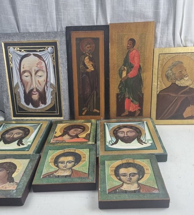 Ikonen Sammlung gemalt (Gebraucht) in Flums für CHF 99 – mit Lieferung auf Ricardo kaufen