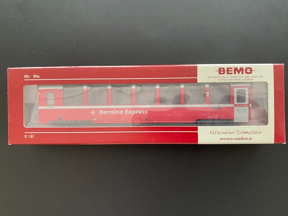 Bemo HOm Bernina Express Panoramic 2 Klasse 3294 143 | Kaufen auf Ricardo