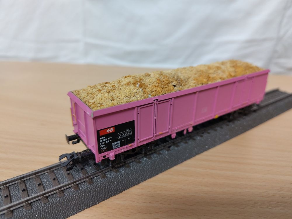 Märklin 4718 SBB offener Güterwagen Eaos, H0/WS (Gebraucht) in Obfelden für CHF 19 – mit ...