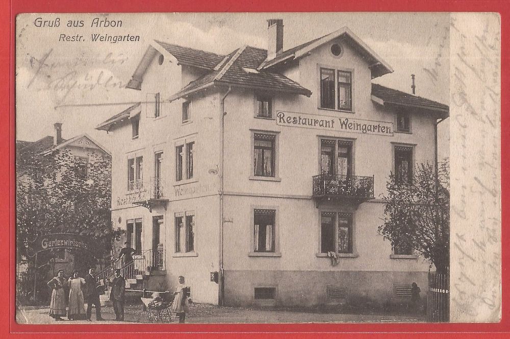 Arbon - Restaurant Weingarten - 1918 (Gebraucht) in Fislisbach für CHF 22 – mit Lieferung auf ...