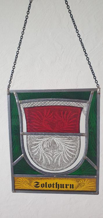 Wappen Solothurn aus Glas | Kaufen auf Ricardo