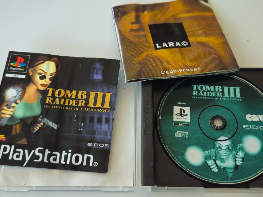 Tomb Raider III Les Aventures de Lara Croft (PS1 PSX) (Franç | Kaufen ...