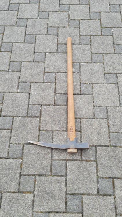 Schweizer Armee / Pickel / Spitzhacke / Keilhaue / 1 Meter (Gebraucht ...