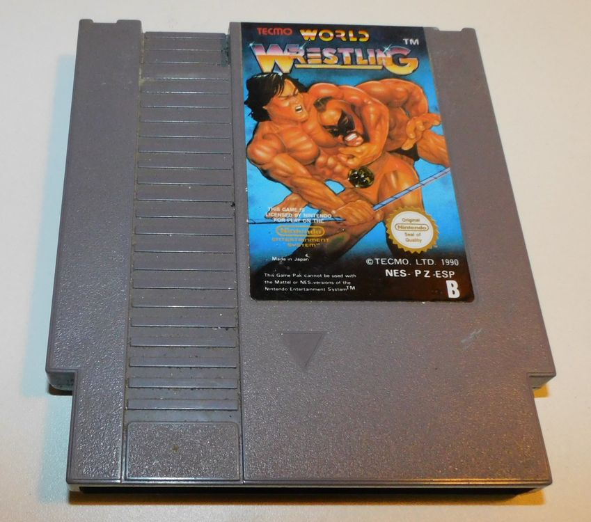 Nes Nintendo World Wrestling - 1985 Game Nintendo NES (Gebraucht) in ...