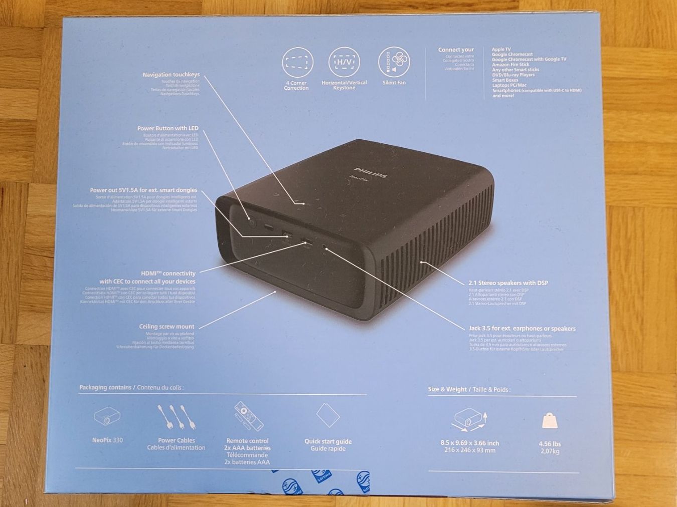 Projecteur Philips NeoPix 330 Full HD 1080p (Neuf (Voir description)) à ...