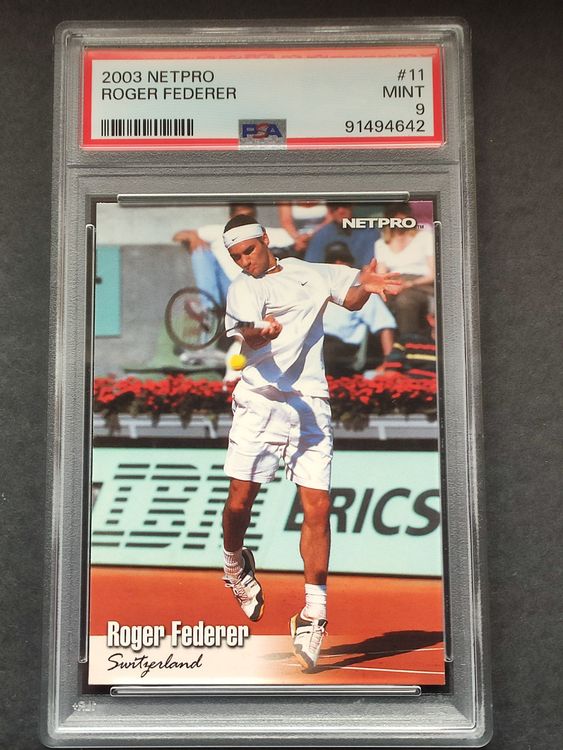 Roger Federer 2003 NetPro #11 PSA 9 (Gebraucht) in Olten für CHF 24.95 ...