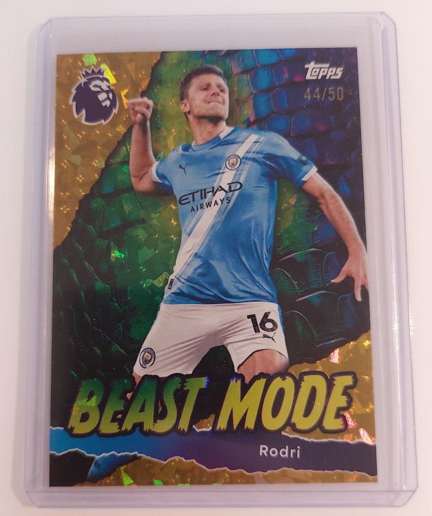 TOPPS Premier 2026 RODRI /50 Numbered Beast Gold Diamond (Neu (gemäss ...