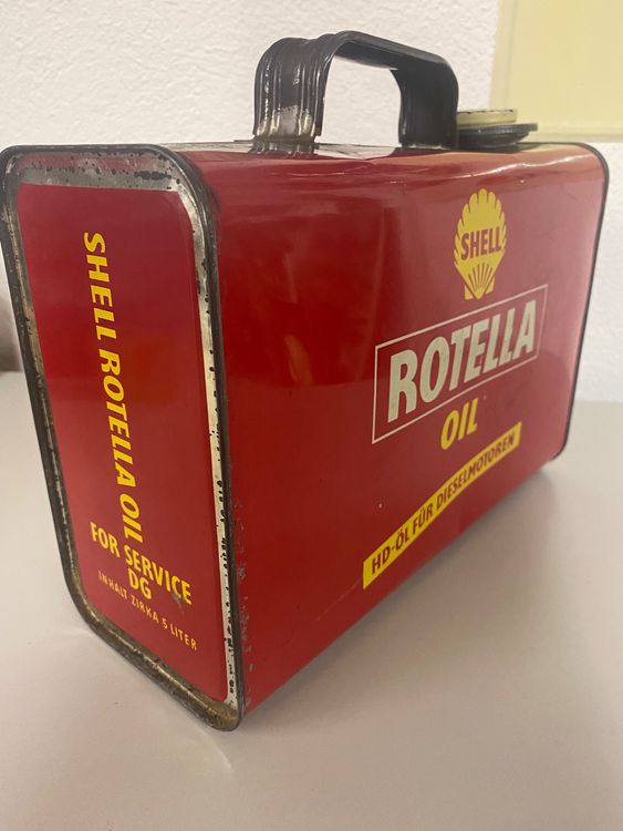 Rare et ancien bidon Shell Rotella Diesel en superbe état. (Gebraucht ...