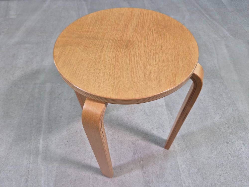 1 IKEA Frosta Stool Hocker, Stapelhocker Style Alvar Aalto | Kaufen auf Ricardo