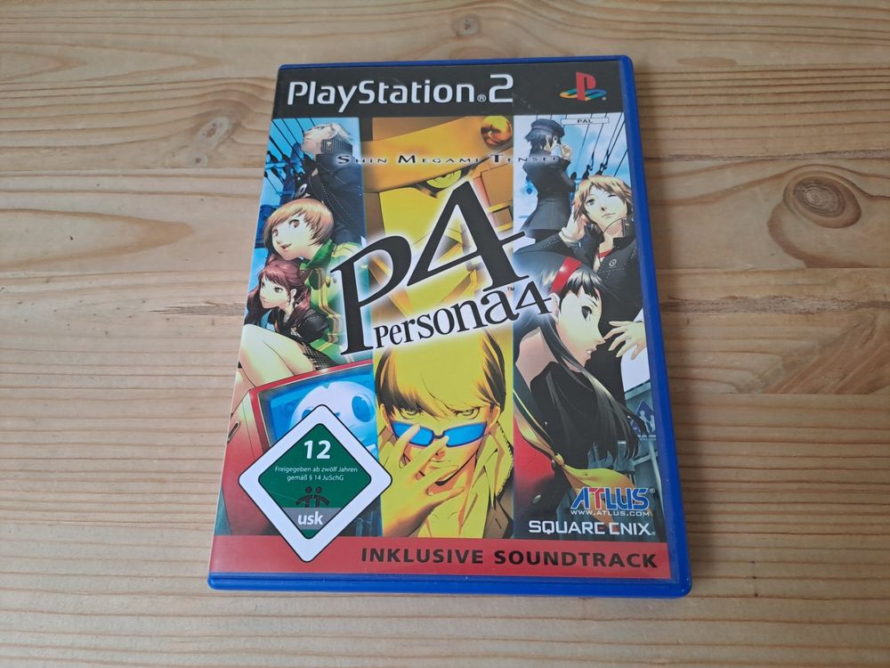 Shin Megami Tensei Persona 4 - mit Soundtrack CD - PS2 (Gebraucht) in ...