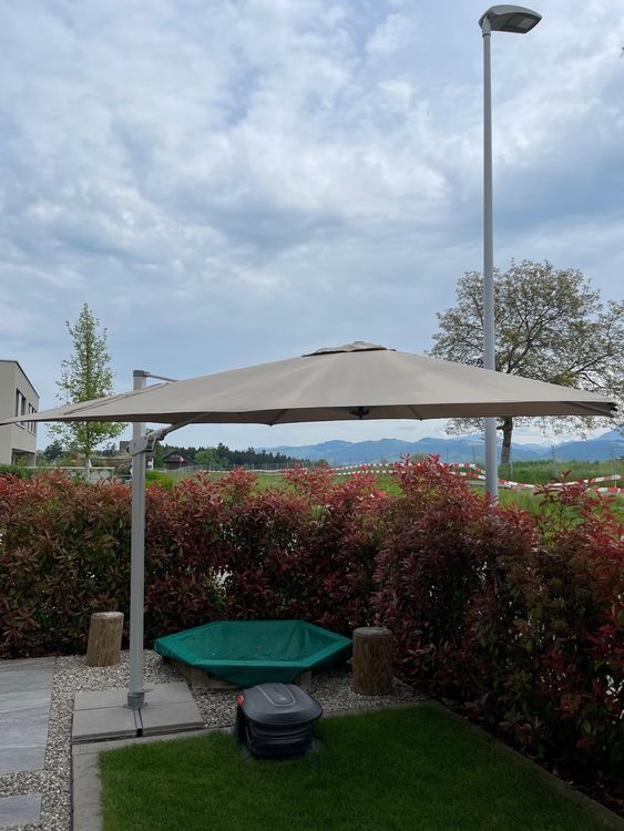 Sonnenschirm (3x3m) by Glatz 360 Grad drehbar (Gebraucht) in für CHF 400 – nur Abholung auf ...