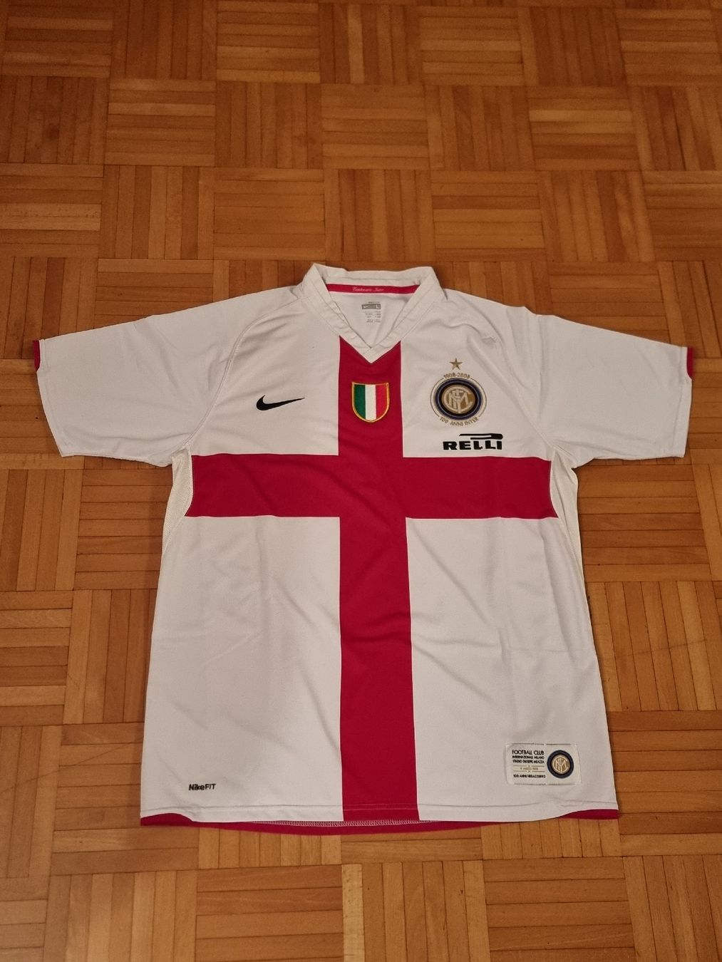 Inter Milan 2007-2008 Auswärtstrikot (100 Jahre) (Gebraucht) in Suhr ...