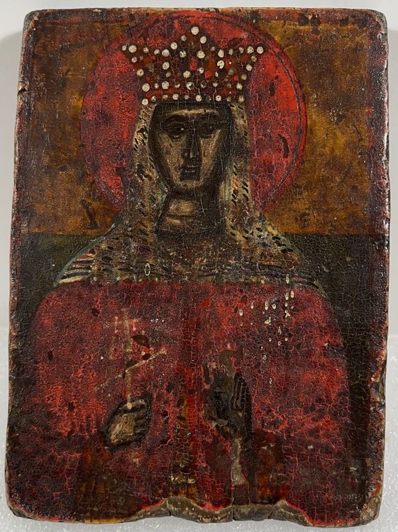 Antike Heilige Ikone Gemälde (Gebraucht) in Root für CHF 90 – mit Lieferung auf Ricardo kaufen
