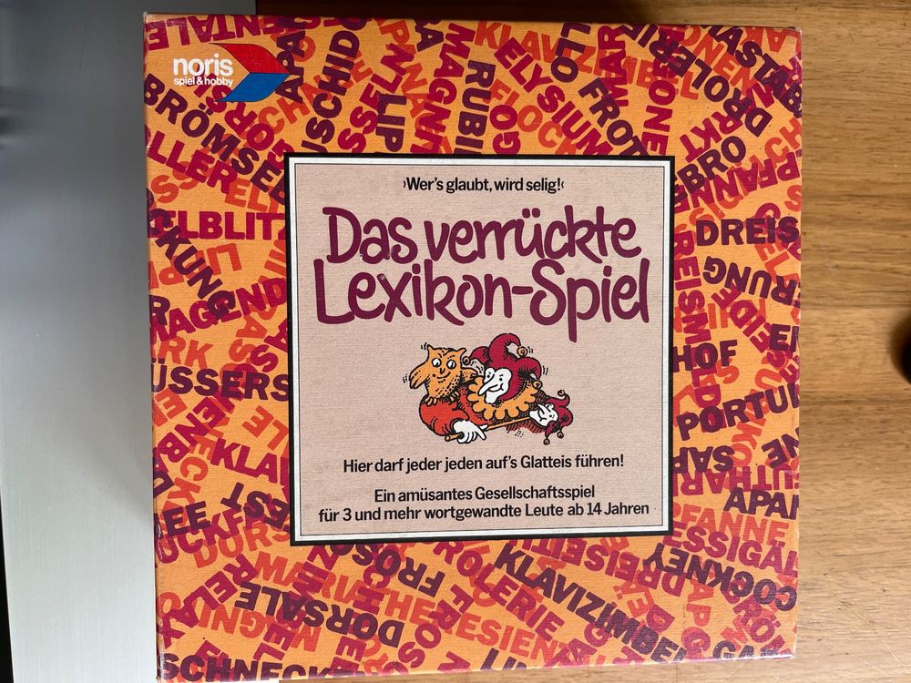 Noris - Das verrückte Lexikon - Spiel (Gebraucht) in Stans für CHF 2 – mit Lieferung auf Ricardo ...