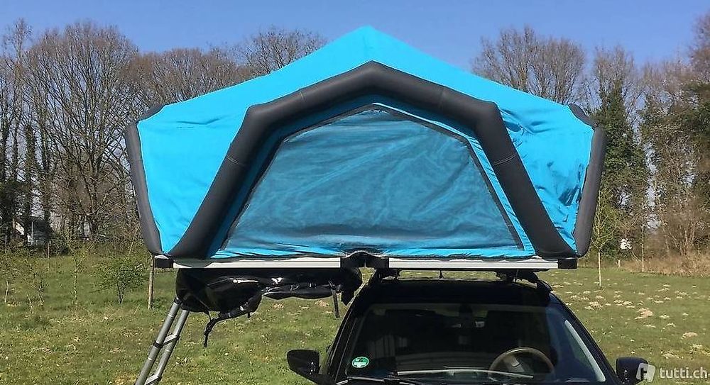 Dachzelt für 4 Pers & selbstgebauter Deckenlift (Gebraucht) in Arbon für CHF 1850 – nur Abholung ...