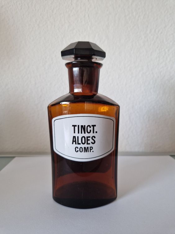 Alte Apothekerflasche TINCT. ALOES/ flacon pharmacie (Gebraucht) in La ...