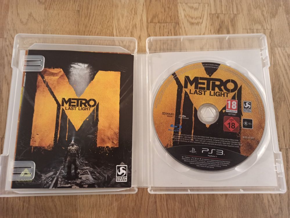 🎮🎮🎮🎮🎮Metro Last Light First Edition / PS3🎮🎮🎮🎮🎮 (Gebraucht) in ...