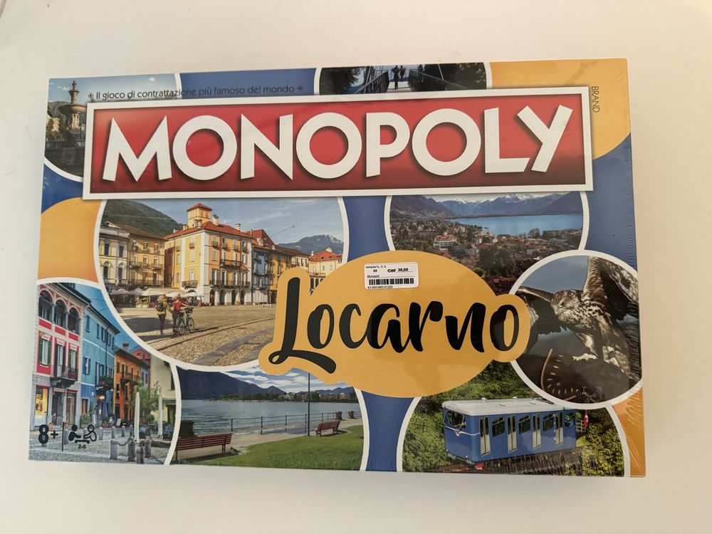 Monopoly - brand new - Locarno (Neu und originalverpackt) in Luzern für CHF 25 – mit Lieferung ...