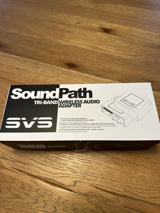 SVS SoundPath Tri Band Wireless Audio Adapter - Neuwertig! (Neu (gemäss ...