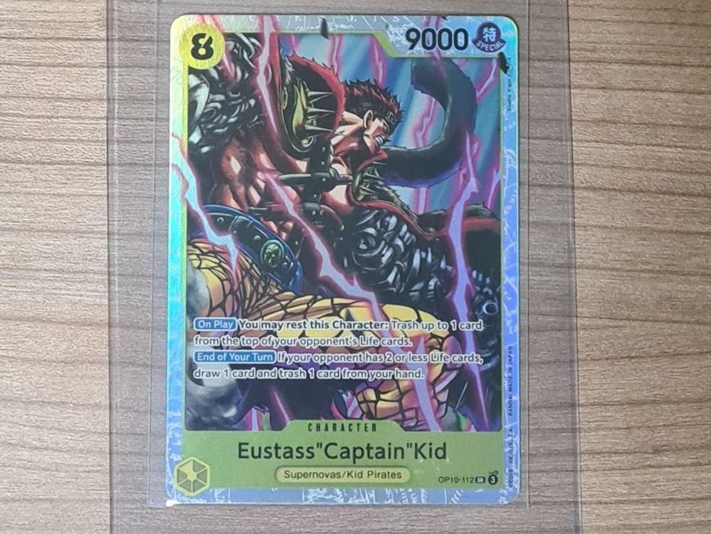 One Piece TCG: Eustass"Captain"Kid - SR - OP10 (EN) | Kaufen auf Ricardo