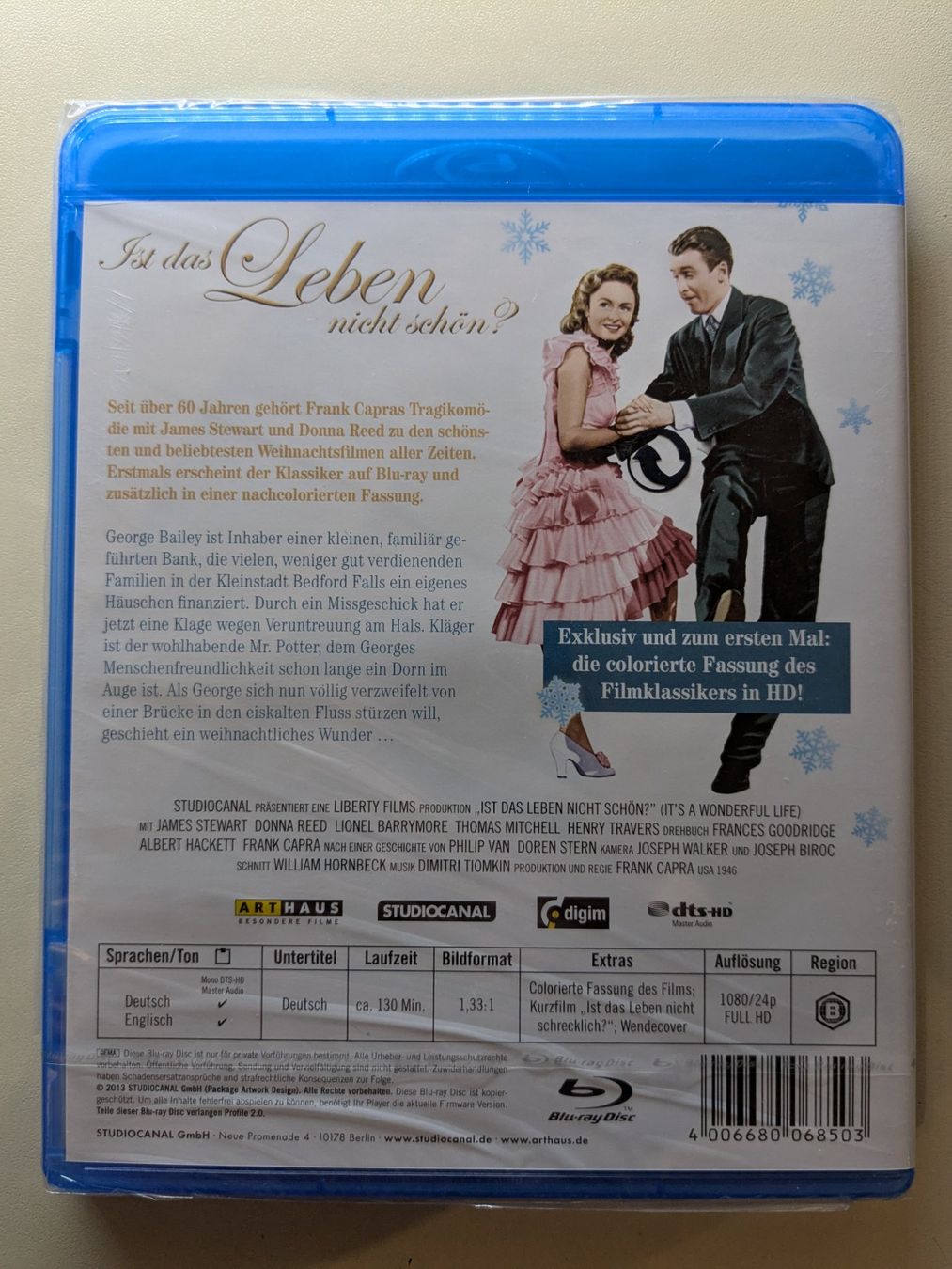 "Ist das Leben nicht schön?" mit James Stewart [Blu-ray/neu] (Neu und ...