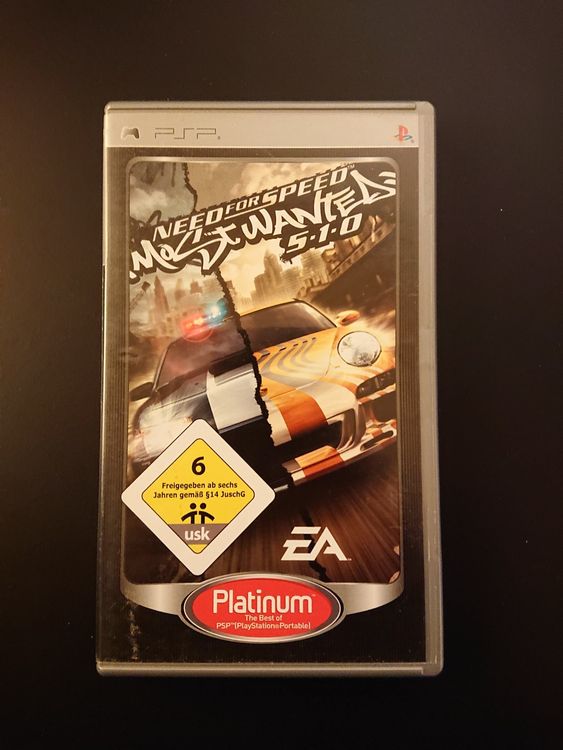 Sony PSP - Need for Speed Most Wanted 5 1 0 - Deutsch - CIB | Kaufen ...