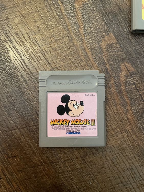 Game Boy Spiel: Mickey Mouse II DMG-M2A Japan Version (Gebraucht) in ...