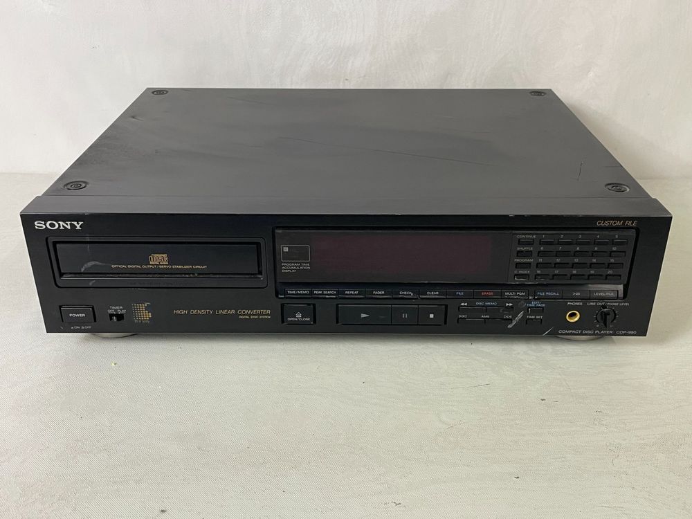 Sony CD-Player Modell CDP-990 | Kaufen auf Ricardo