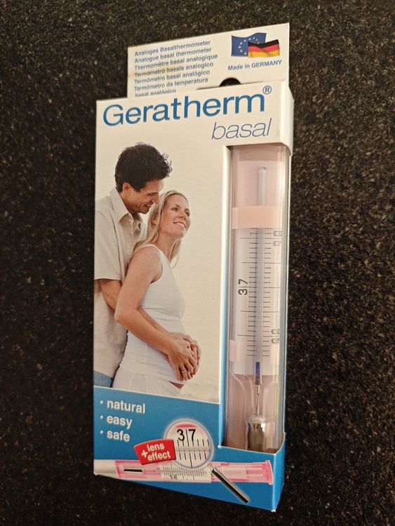 neues Basalthermometer Geratherm basal für NFP Kinderwunsch | Kaufen ...