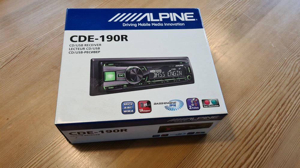 Autoradio Alpine CDE-190R (Neu und originalverpackt) in Arisdorf für ...