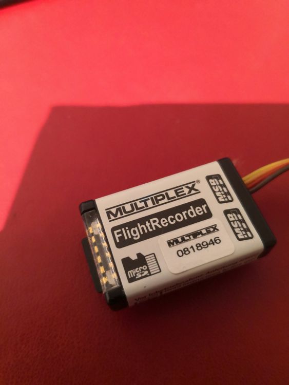 Multiplex Flight Recorder mit 2GB SD Karte (Gebraucht) in Sempach für ...