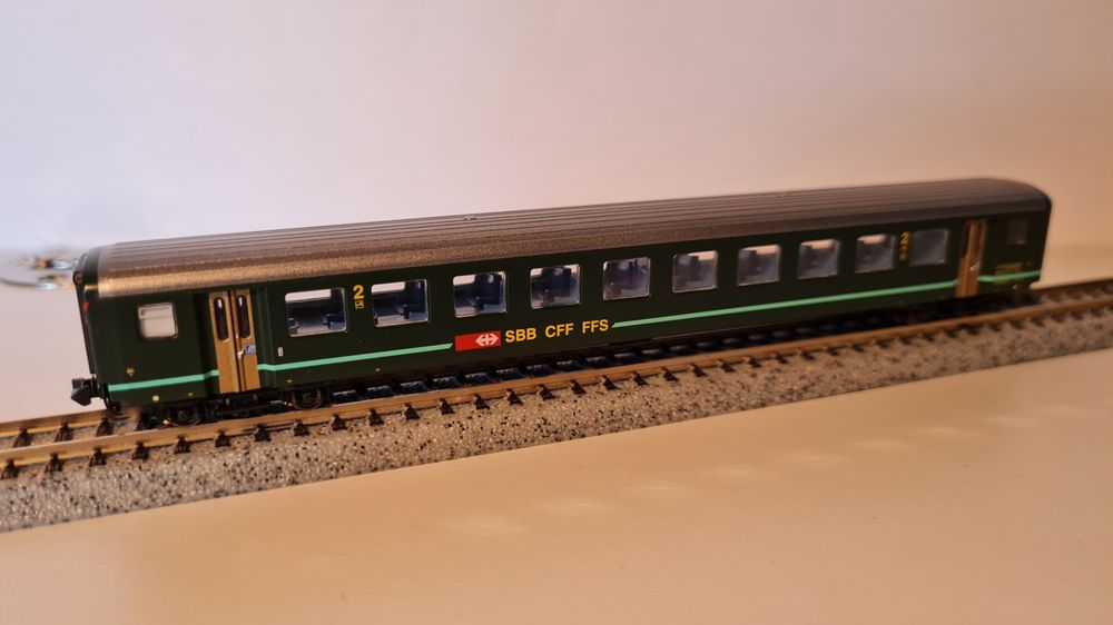 Brawa SBB-Wagen mit Komfortstreifen 2. Kl. (Neu (gemäss Beschreibung ...