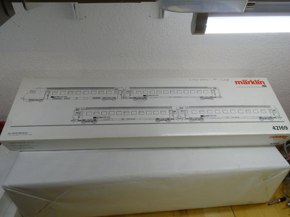 Märklin 42169 SBB Personenwagen Set, Steuerwagen, H0,WS/AC (Gebraucht) in Wohlen für CHF 222 ...