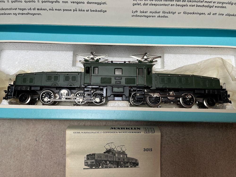 Marklin Krokodil 3015 Wert