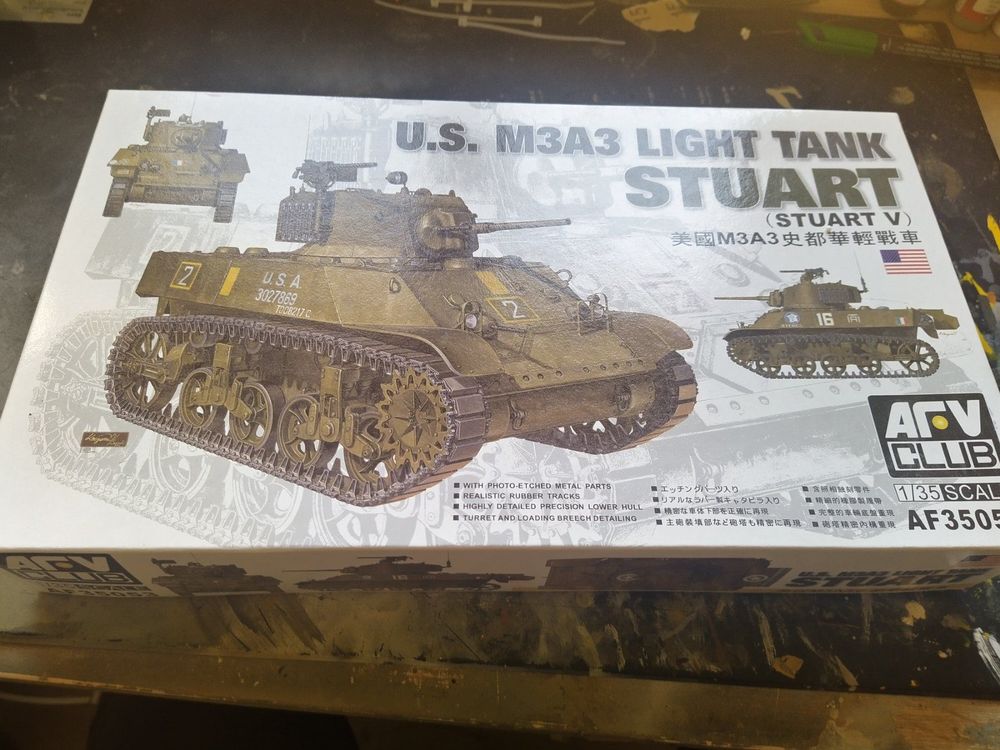 AFV Club US M3A3 light Tank stuart | Acheter sur Ricardo