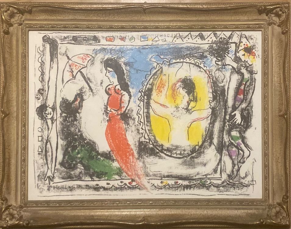 Marc CHAGALL (1887-1985) Große Serigraphie | Kaufen auf Ricardo