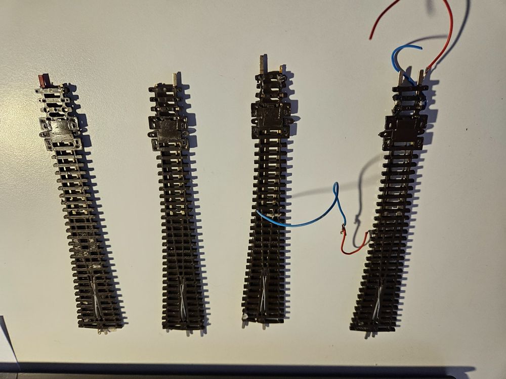 Spur N: 4 lange Peco Weichen (links) ohne Antrieb | Kaufen auf Ricardo