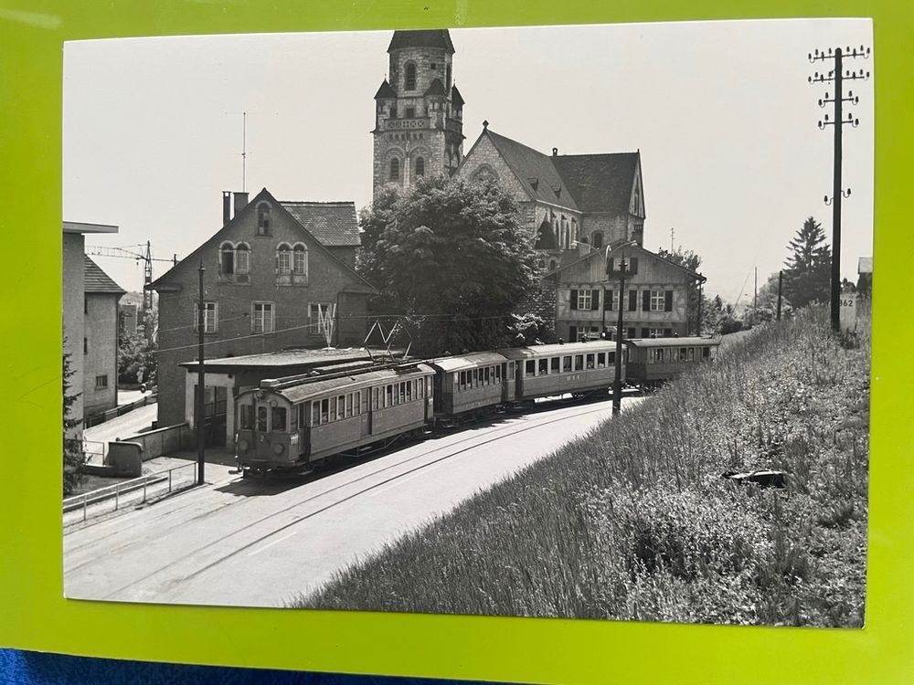 SCHAFFHAUSER TRAM IN NEUHAUSEN IM JAHRE 1964 (Gebraucht) in Bernhardzell für CHF 3.5 – mit ...