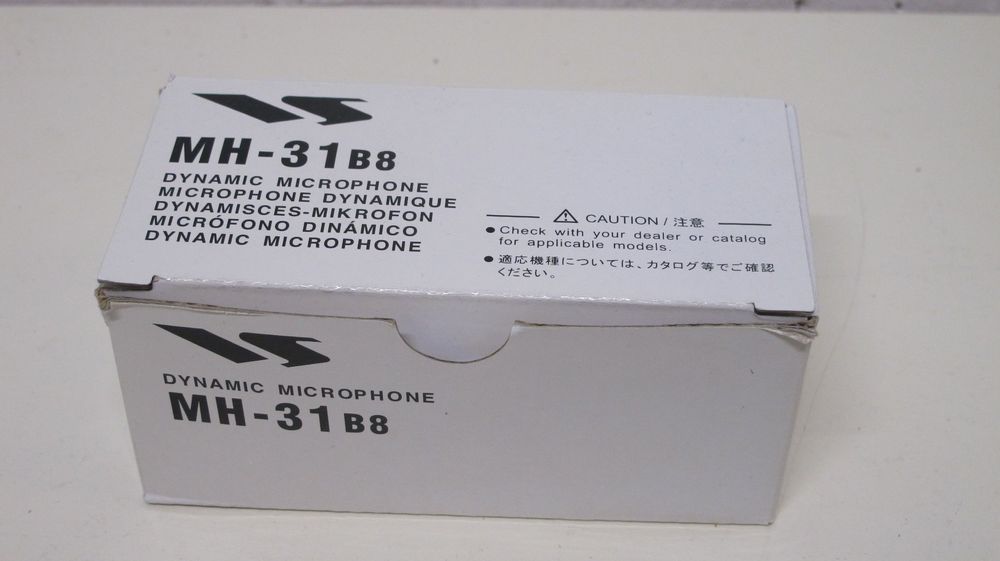 YAESU MH - 31 Dynamic Microphone Fabrikneu (Neu und originalverpackt ...