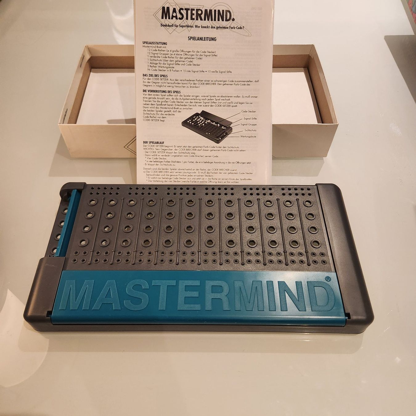 Parker Mastermind – Logikspiel – komplett mit Anleitung (Gebraucht) in ...