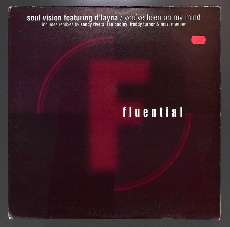 Soul Vision Featuring D'Layna – You've Been On My Mind (Neu (gemäss ...