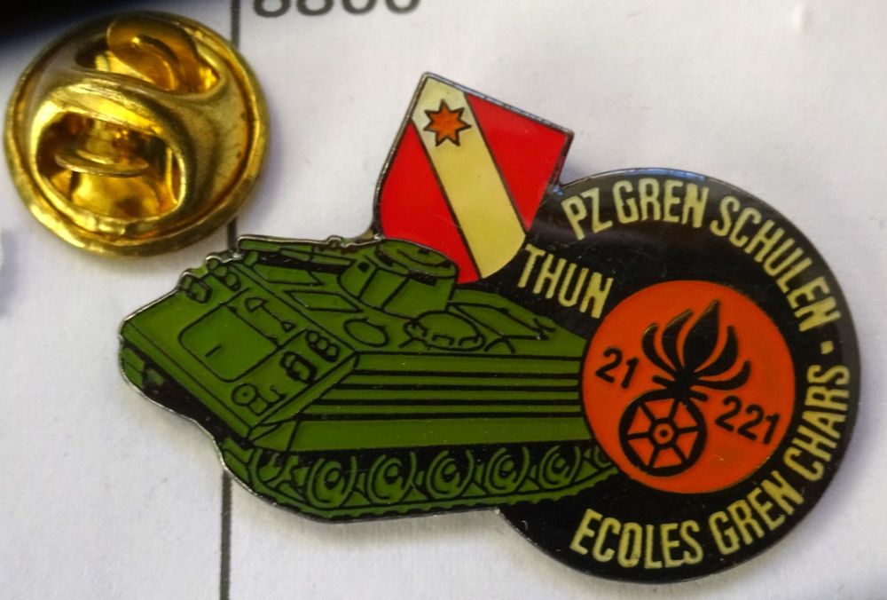 Pin Panzer THUN PZ Gren Schule | Kaufen auf Ricardo