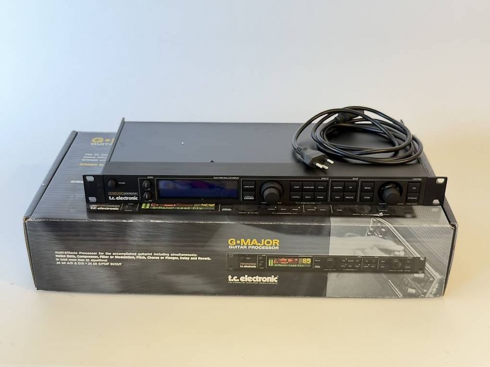 TC Electronic G-Major rack 1U carton d'origine (Gebraucht) in Chavannes ...