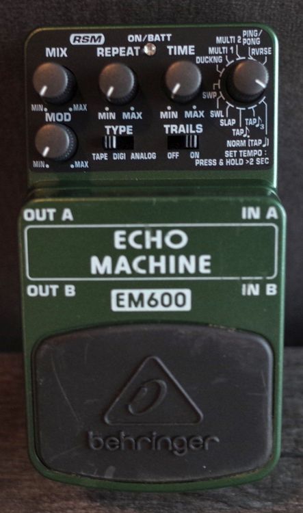 Behringer EM600 Echo Machine (Gebraucht) in Cudrefin für CHF 76 – mit ...
