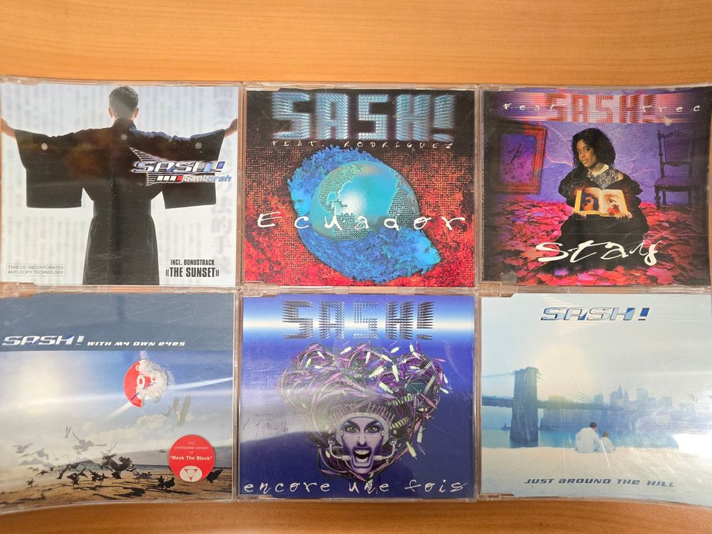 6 CD Singles - Sash! | Kaufen auf Ricardo