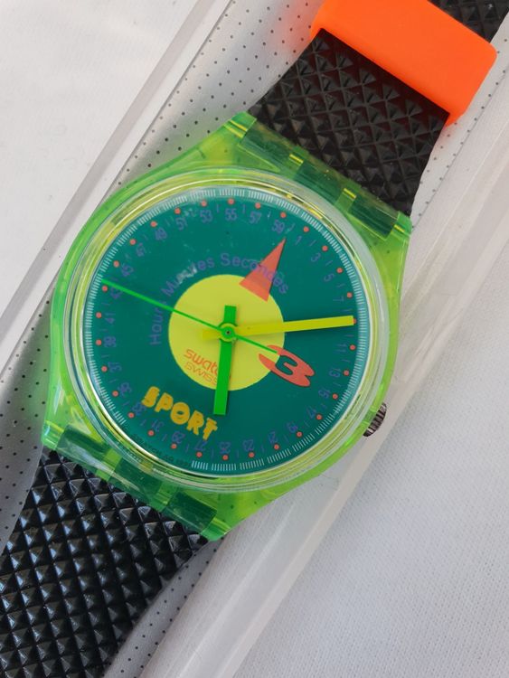 SWATCH GJ106 CHAMP VON 1991 NEU (Neu und originalverpackt) in Lommiswil für CHF 25 – mit ...