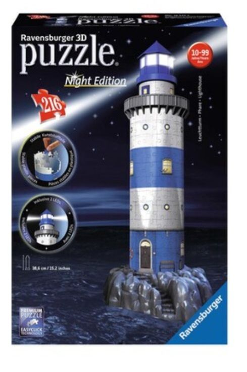 Ravensburger 3D Puzzel Night Edition Leuchtturm (Neu (gemäss Beschreibung)) in Wetzikon ZH für ...