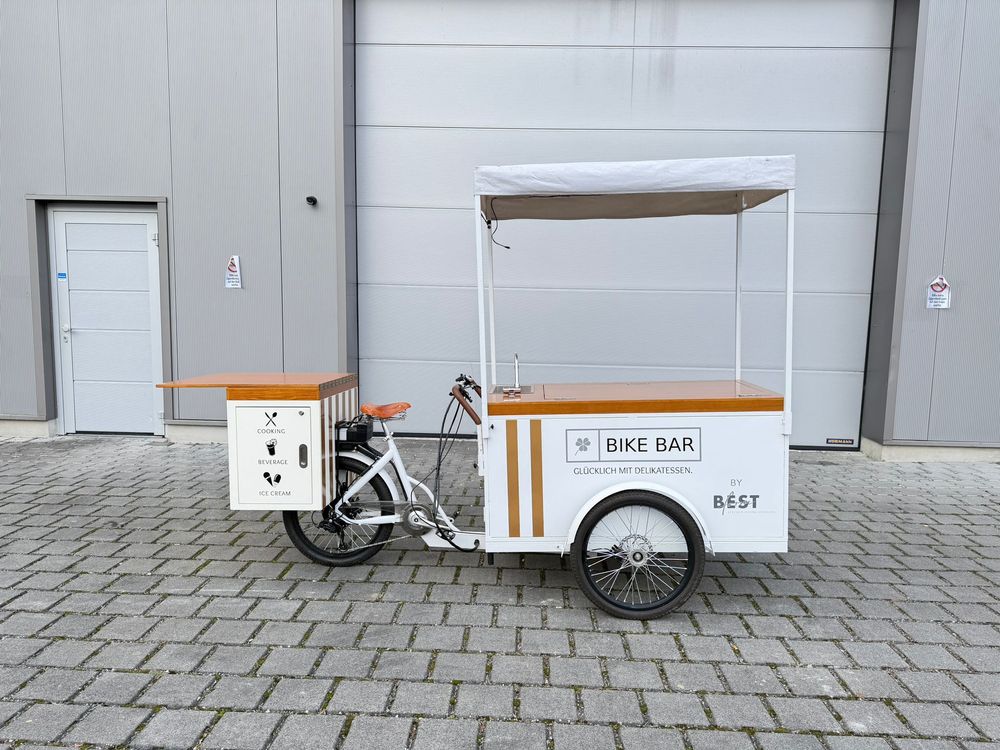 Glace/ICE Cream Lasten-E-Bike – Streetfood, nur 4 km (Gebraucht) in ...